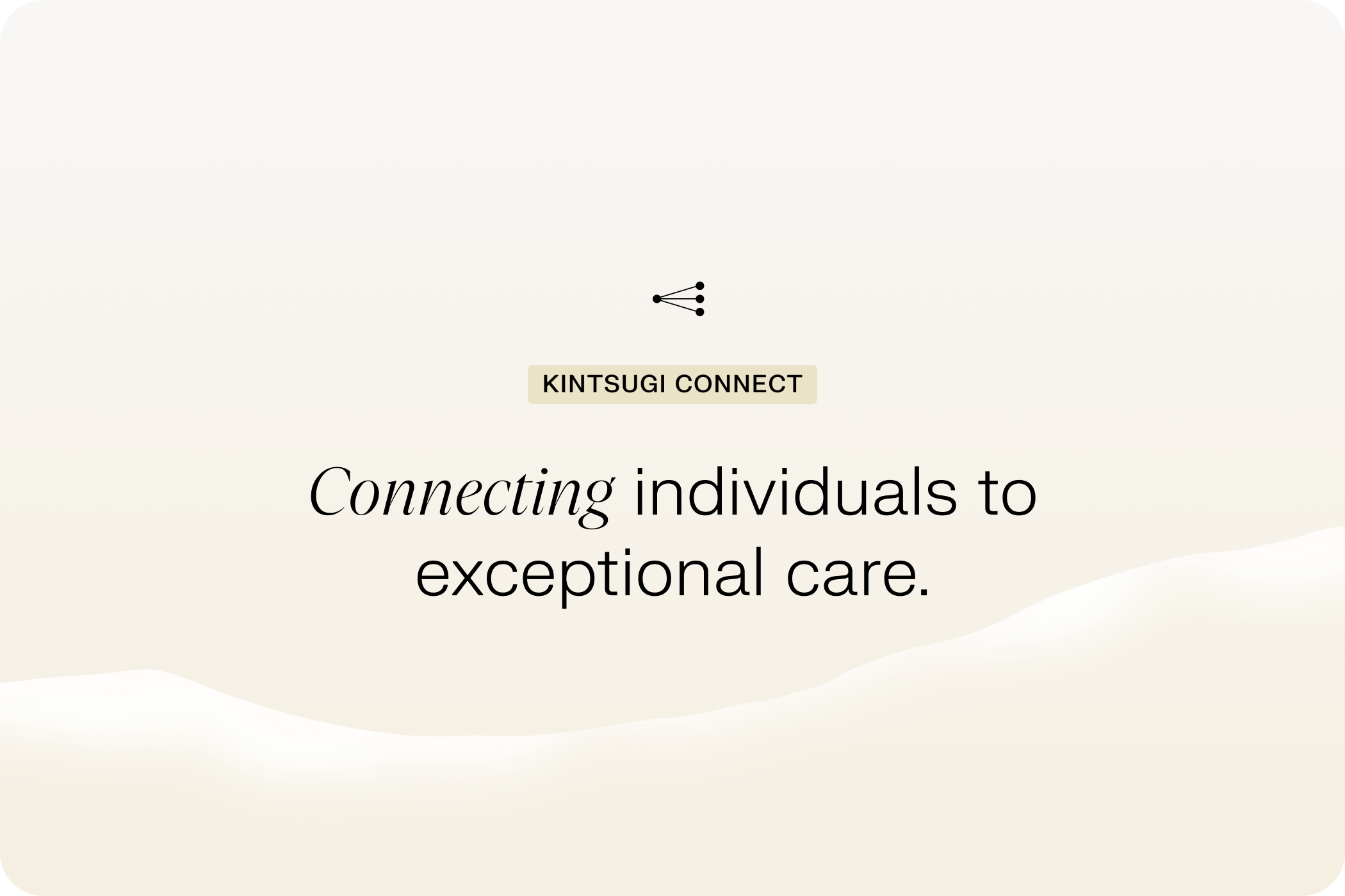 Introducing Kintsugi Connect: our new platform to scale access to mental health care — Kintsugi Blog